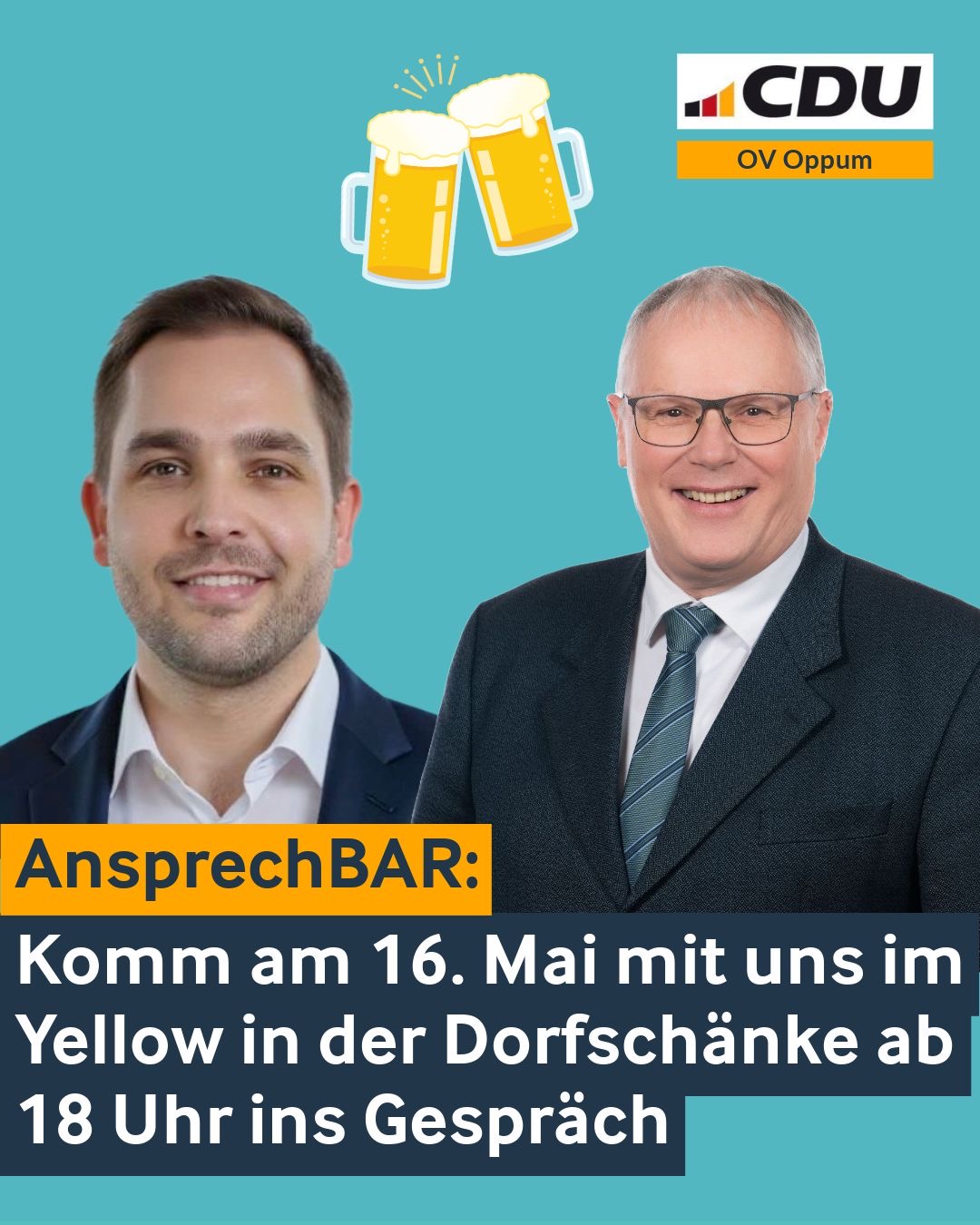 CDU – AnsprechBAR - CDU Oppum